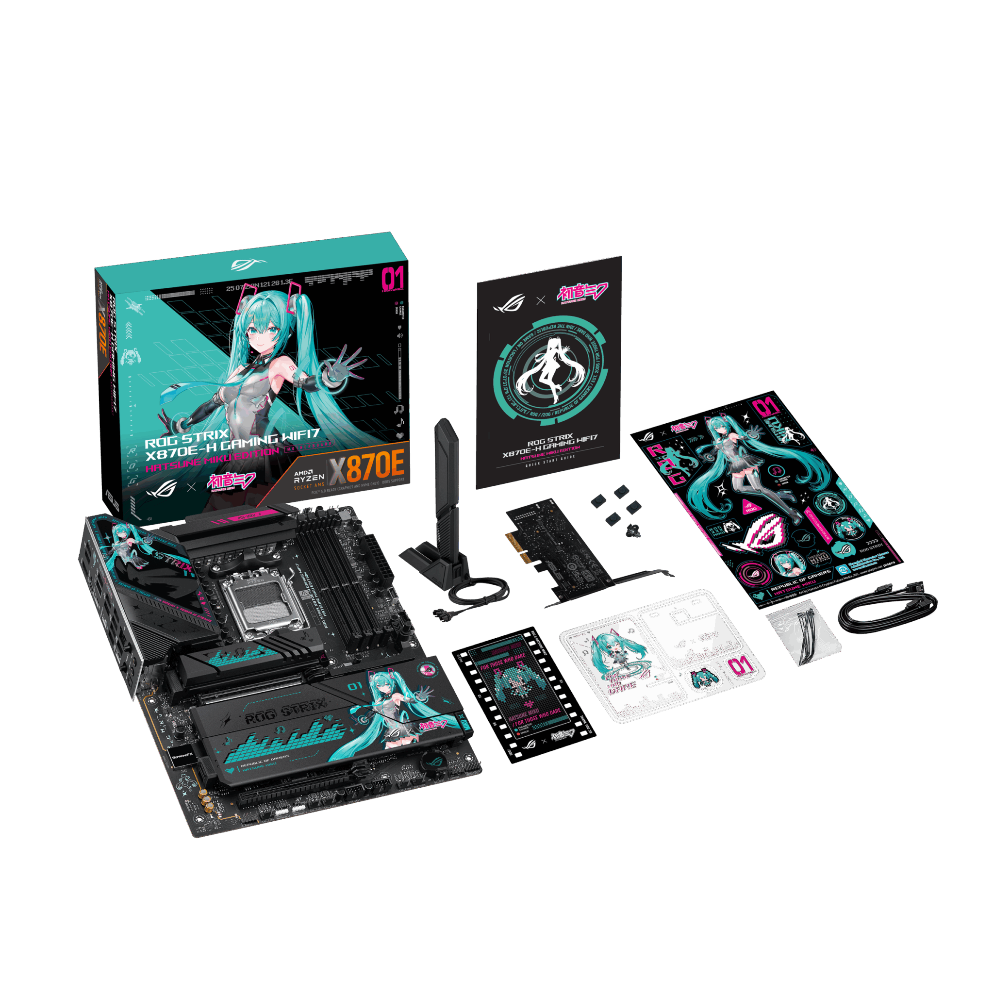 ROG × Hatsune Miku Collaboration Launch & TUF Re-Release on November 7 ...